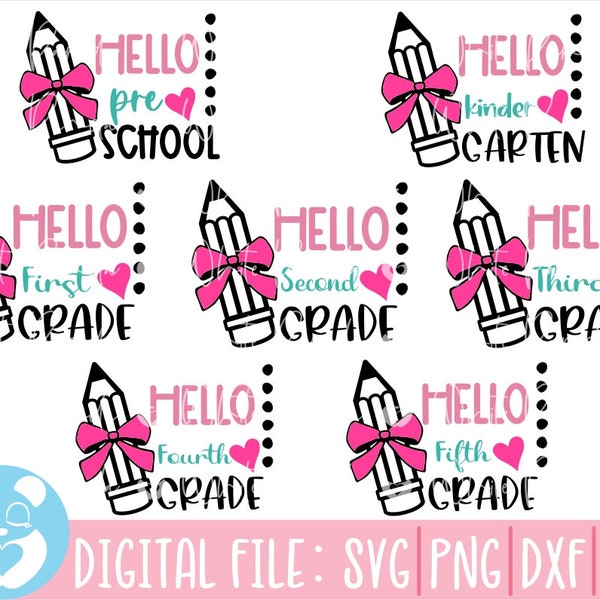 First Day of School Svg - Etsy
