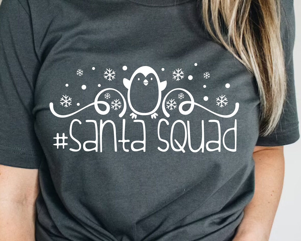 Santa Squad Svg Christmas Svg Nurse Svg Kids Christmas Svg - Etsy