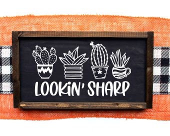 Looking Sharp SvgCactus SvgCactus SvgLooking Sharp | Etsy