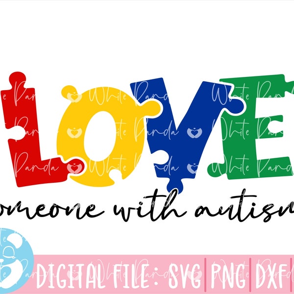 Autism Awareness Svg - Etsy