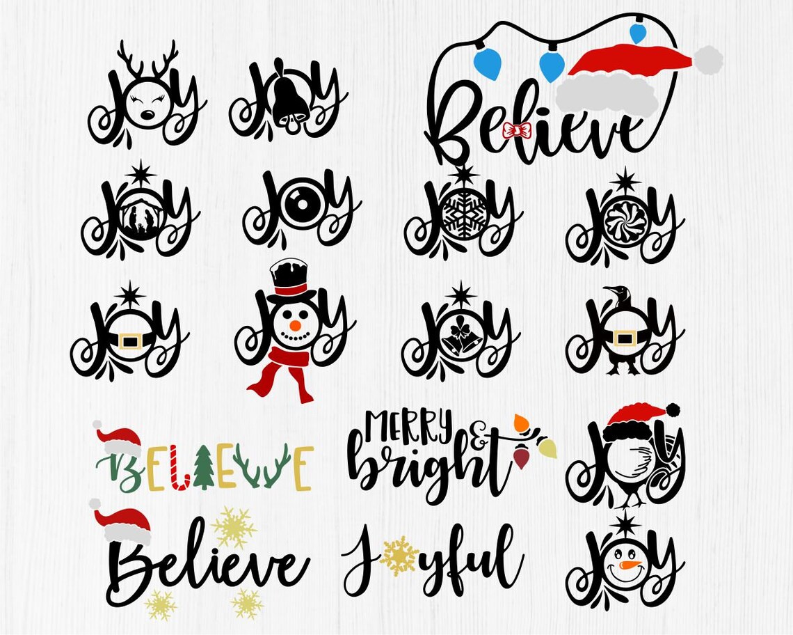 Christmas SvgBig Christmas Svg BundleMerry | Etsy