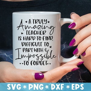 A Truly Amazing Teacher is Hard to Find Difficult to Part With ...