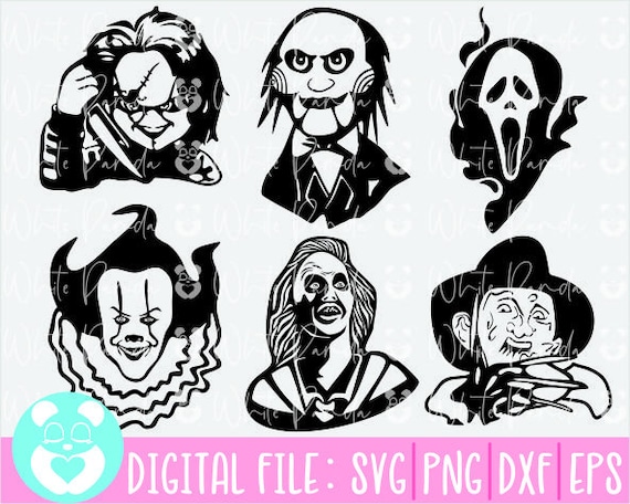 Halloween Svghorror Film Characters Svgchucky | Etsy
