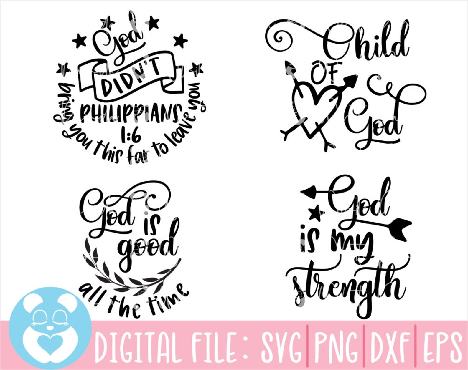 God Svg Bundle, Faith Svg Bundle,christian Svg Bundle,religious Svg ...