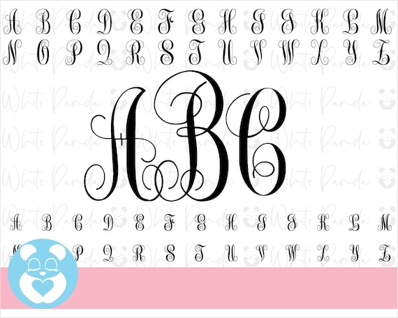 Interlocking Monogram Font Free Pictures