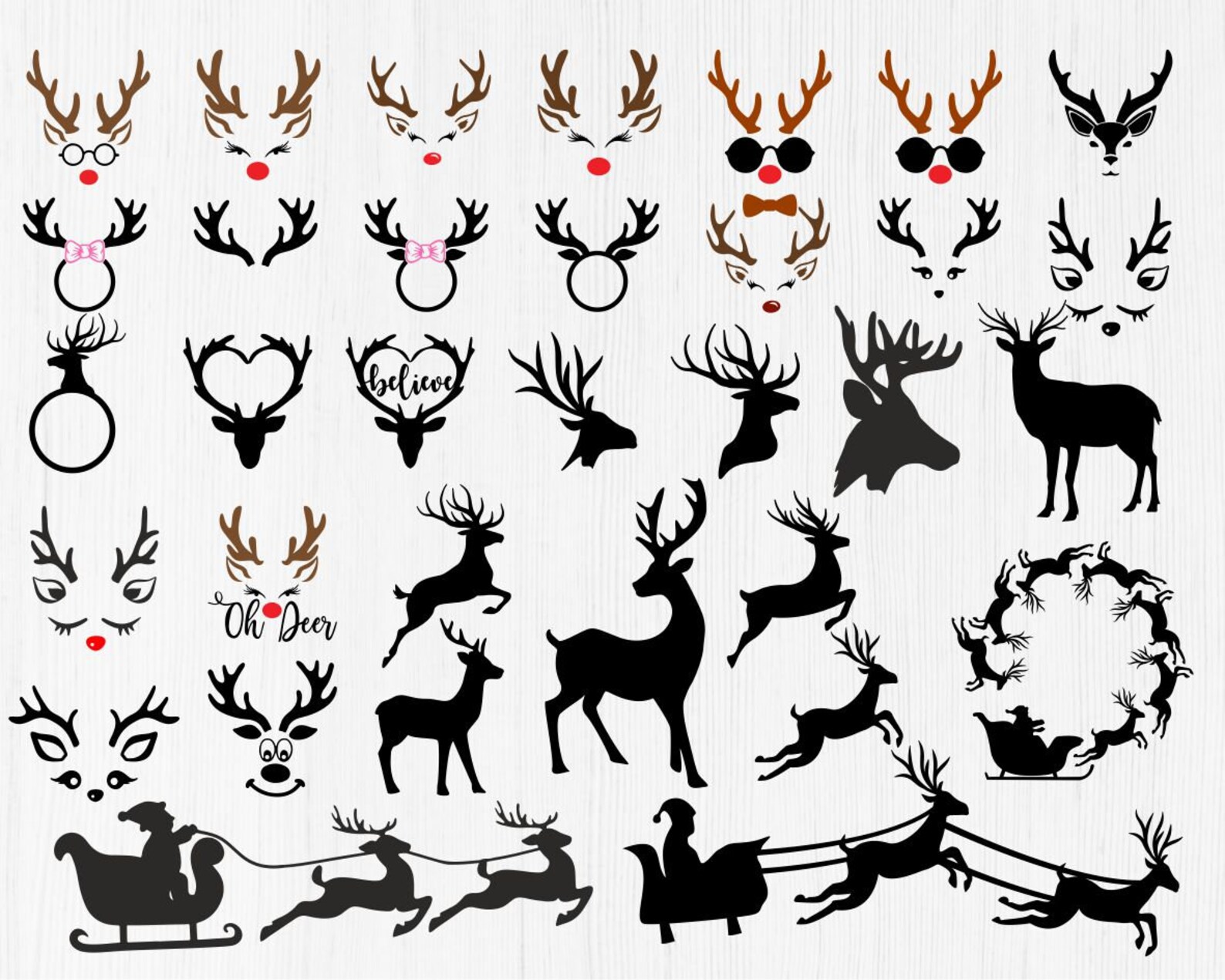 Christmas Svgbig Christmas Svg Bundlemerry - Etsy