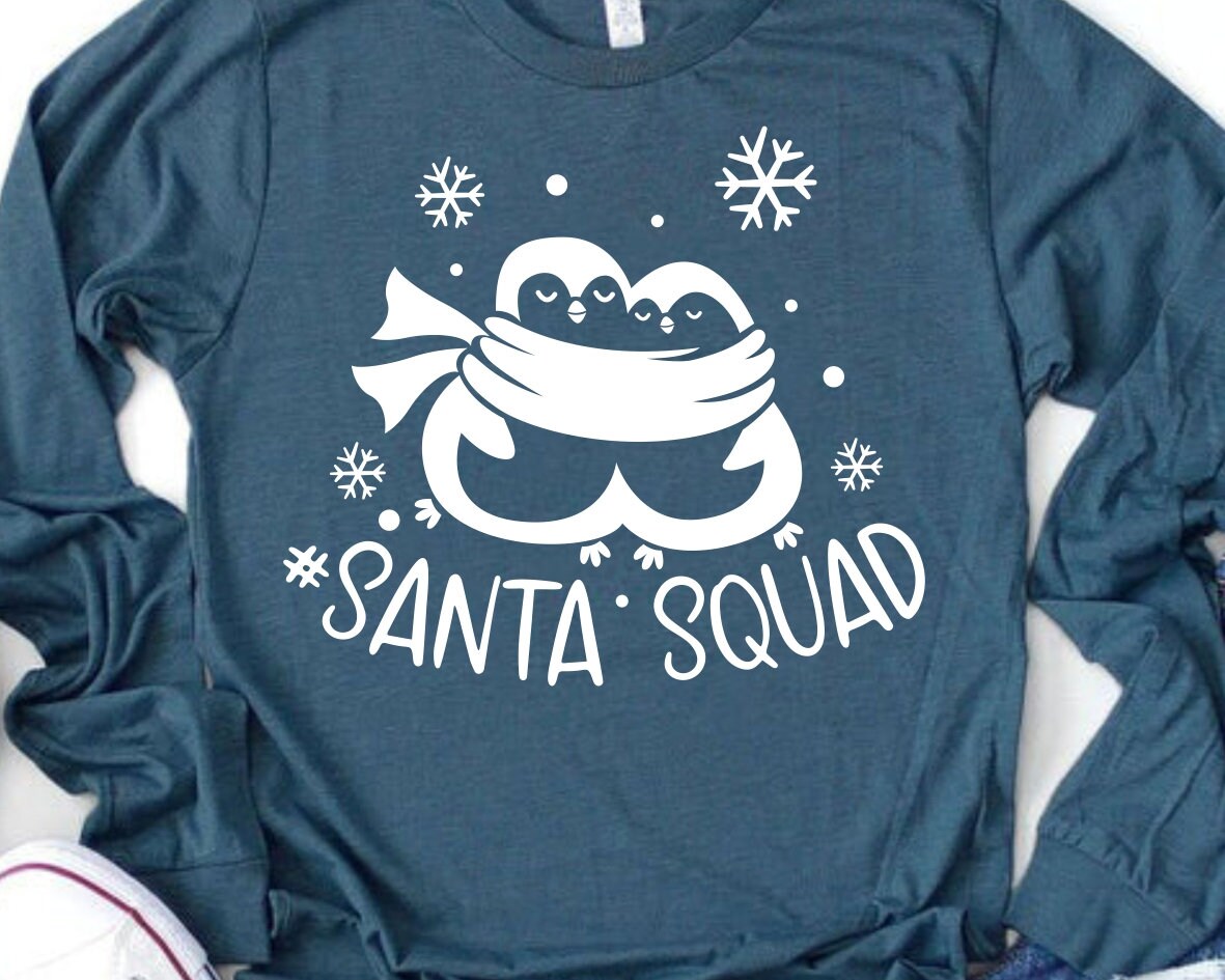 Santa Squad Svg Christmas Svg Nurse Svg Kids Christmas Svg - Etsy