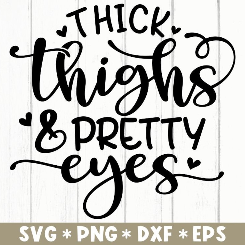 Thick Girl Svg - Etsy