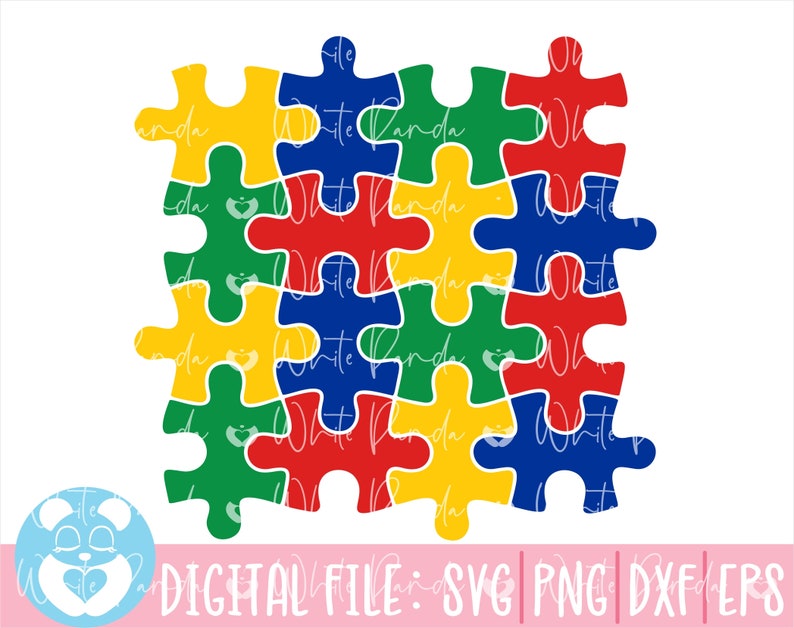 Autism Puzzle Svg, Autism Svg, Puzzle Piece Svg, Autism Awareness ...