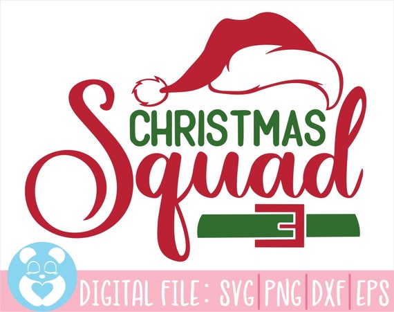 Christmas Squad Svgchristmas Svgmerry Christmas Svgsanta - Etsy