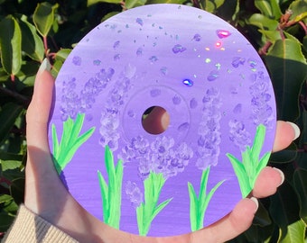 Purple Aesthetic Butterfly CD Art - Etsy