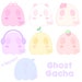 Ghost Gacha Charms Mystery Bag Acrylic Charm Gasha Gacha Gashapon ...