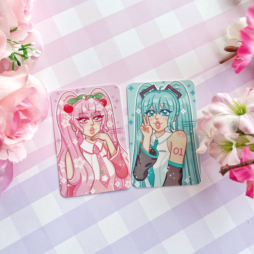Hatsune Miku Sakura Miku Photo Cards - Trading Cards Collecting Cards ...