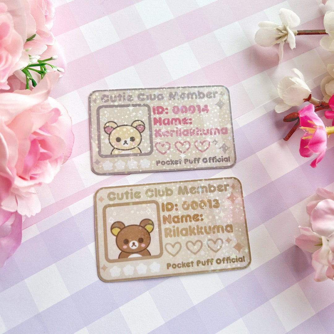 Cutie Club ID Cards Rila Bear - Trading Cards Collecting Cards Photo ...