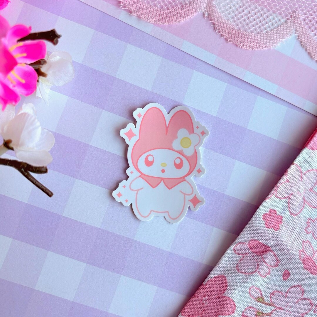 My Melo Matte Vinyl Sticker - Pastel Stars Kawaii Cute Water Bottle ...