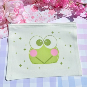 Kawaii Pouches - Cute Japanese Characters Kitty Bunny Frog Cinnamon - Etsy