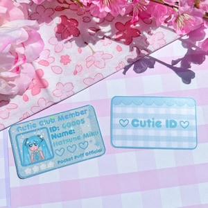 Cutie Club ID Cards Miku - Trading Cards Collecting Cards Photo Cards ...