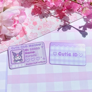 Cutie Club ID Cards - Trading Cards Collecting Cards Photo Cards Id ...