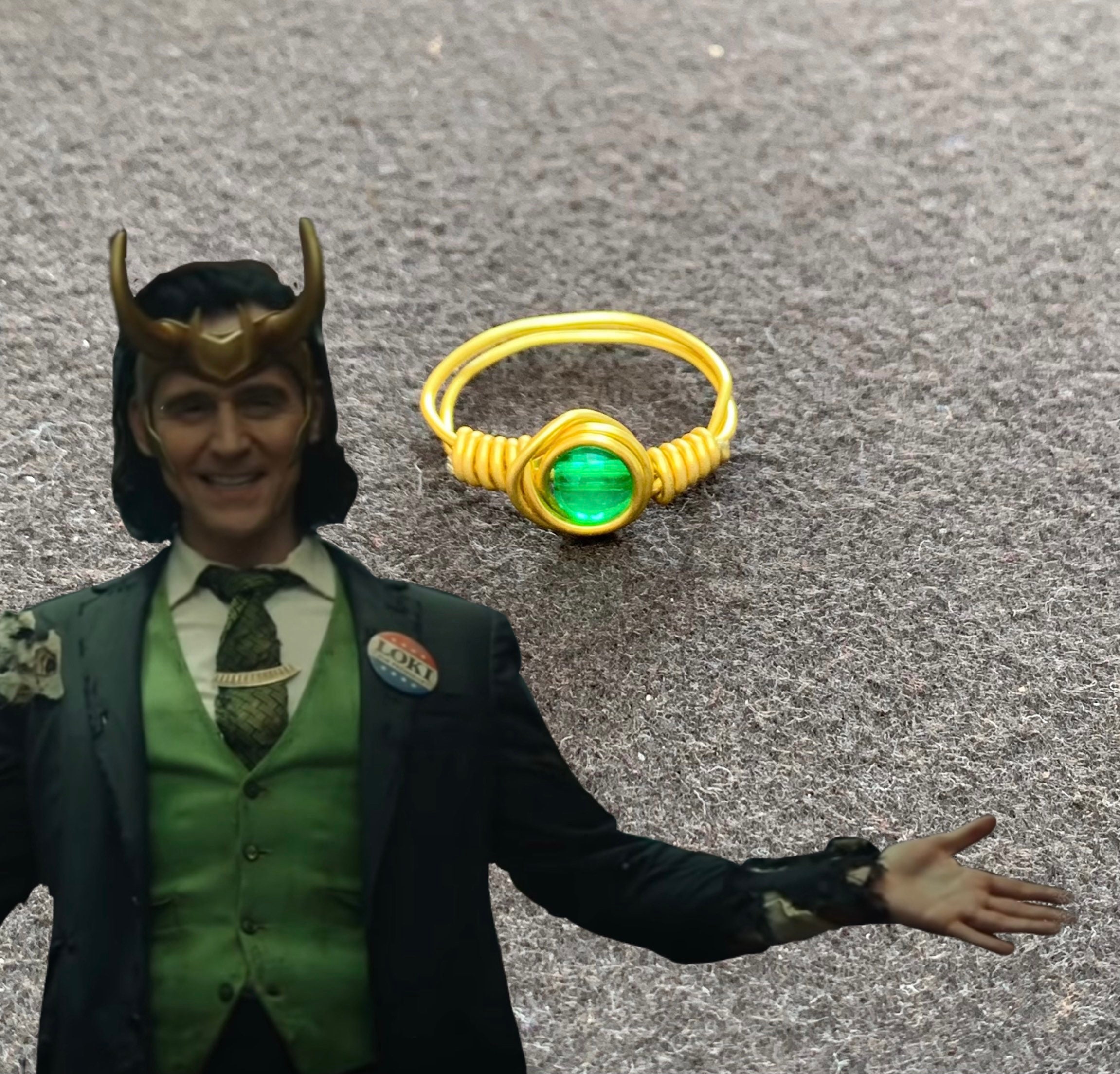 Loki ring | Etsy