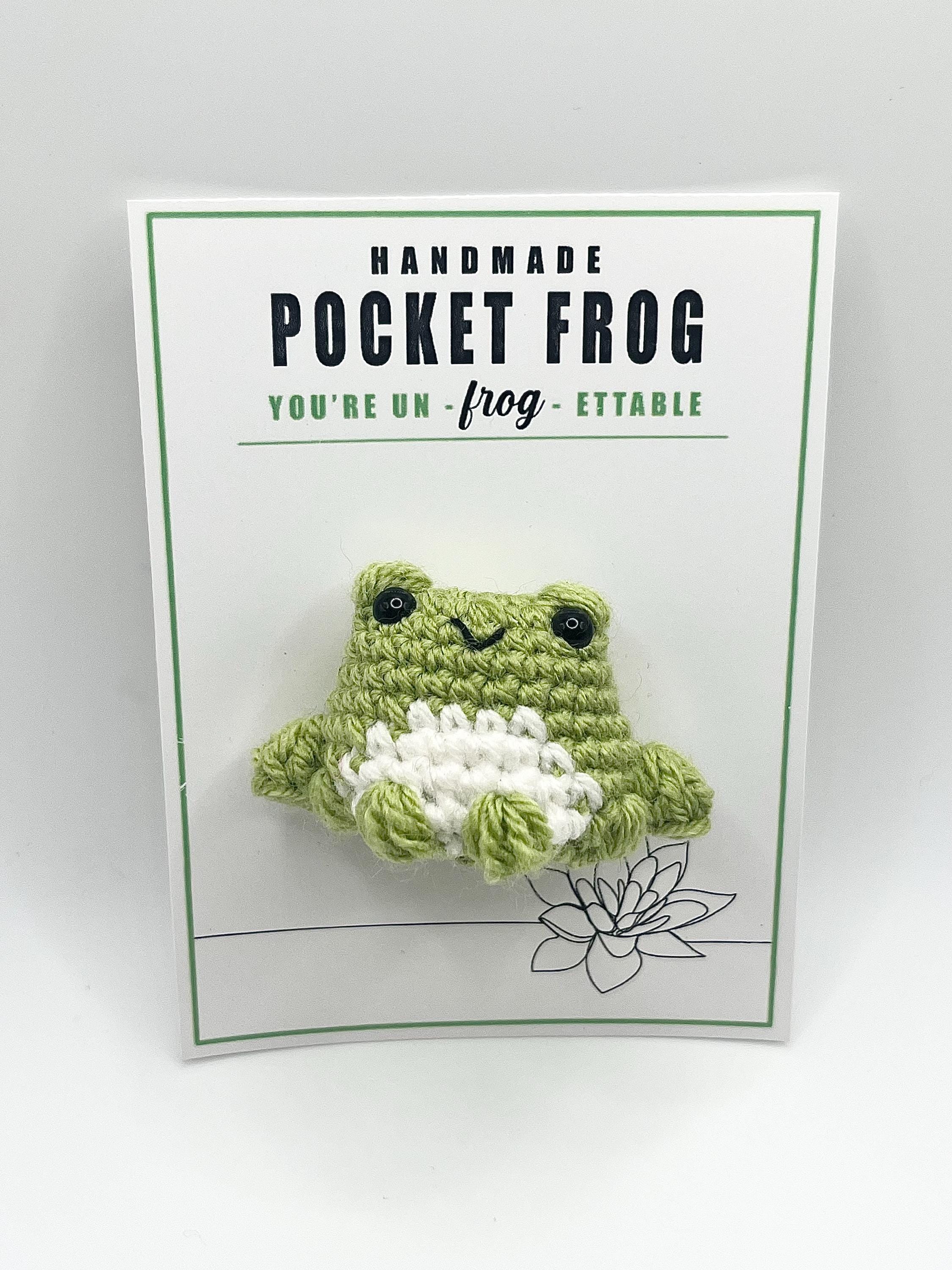 Handmade Pocket Frog - Etsy