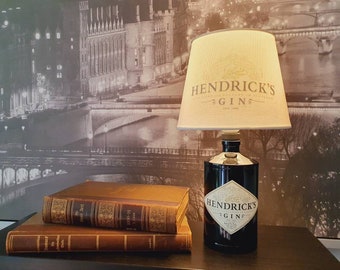 Harris Tweed Isle of Harris Gin Lamp - Etsy UK