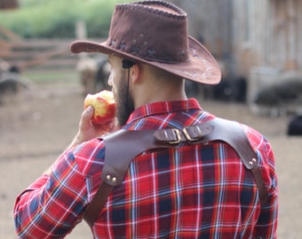 Leather Back Harness - Etsy