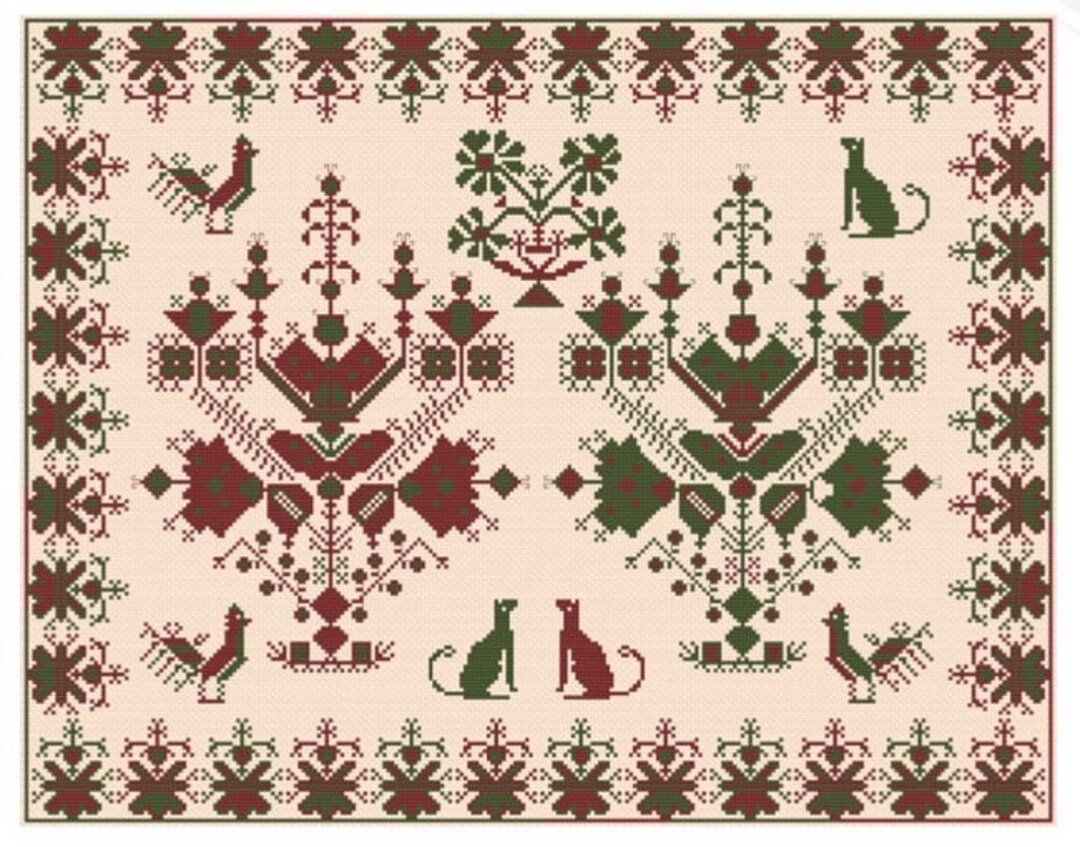 The Holiday Rooster Sampler - Etsy