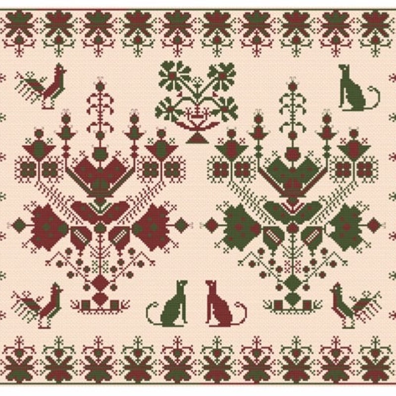 Reproduction Sampler - Etsy