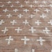 Handmade White Plus Natural Jute Runner-cross Jute Runner-plus Jute Rug ...