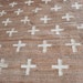 Handmade White Plus Natural Jute Runner-cross Jute Runner-plus Jute Rug ...