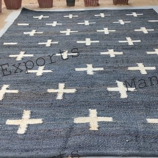 Swiss Cross Rug - Etsy