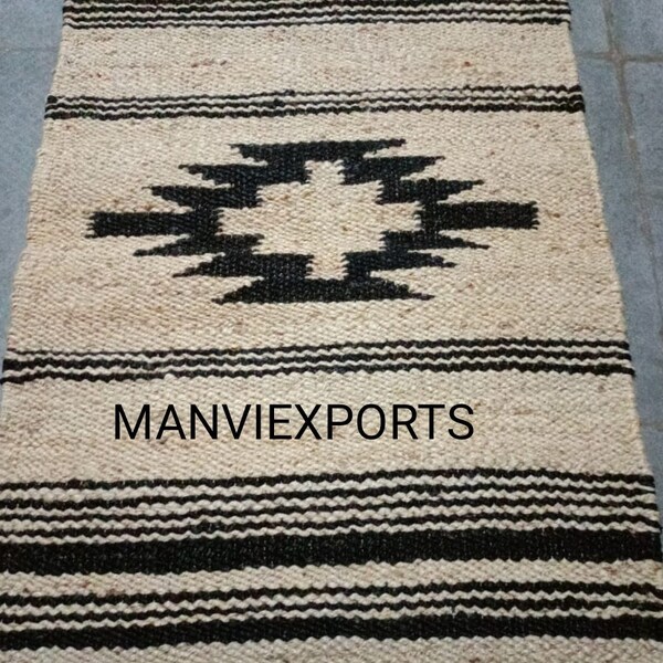 Stair Runner With Black Border - Etsy