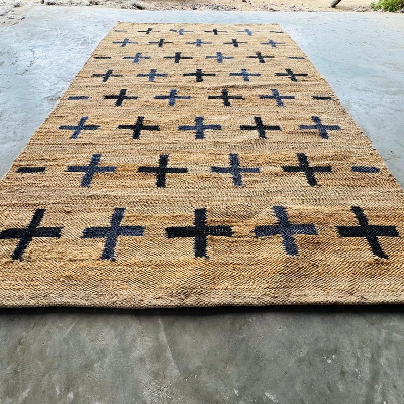 Swiss Cross Rug - Etsy