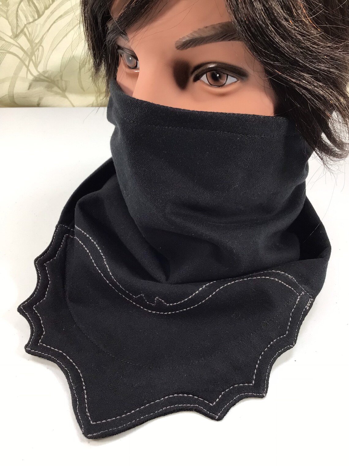 Gothic Goth Bat Witch Comfy Stretches Bandana Shawl Face Mask - Etsy