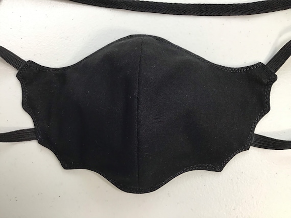 Fashion Grunge Gothic Bat Face Mask Black Vampire Ninja - Etsy
