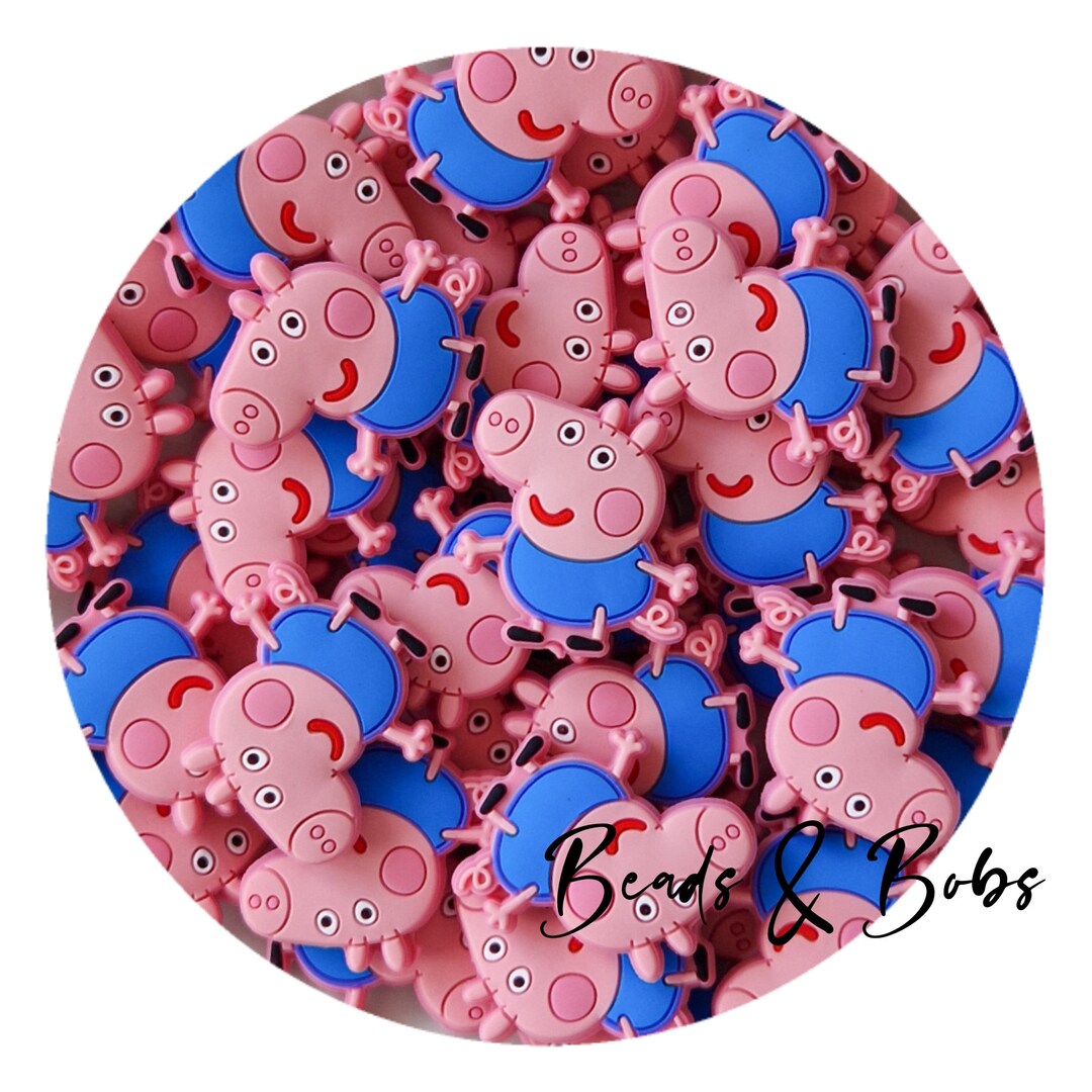 BULK 2-10 Pieces Silicone Blue Shirt Pig FREE Postage Available See ...