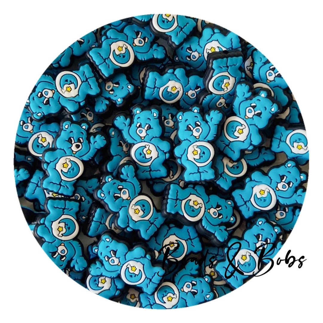 BULK 2-10 Pieces Silicone Bear Beads for Jewellery and Craft Projects ...