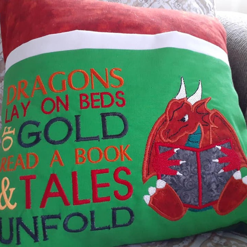 Dragon Pillow - Etsy