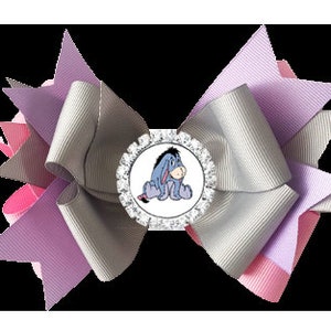 Winnie the Pooh Hair Bows, Tigger Hair Bow, Eeyore Bows, Piglet Hair ...