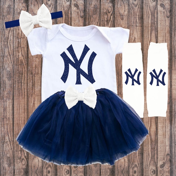 Yankees Baby Girl - Etsy