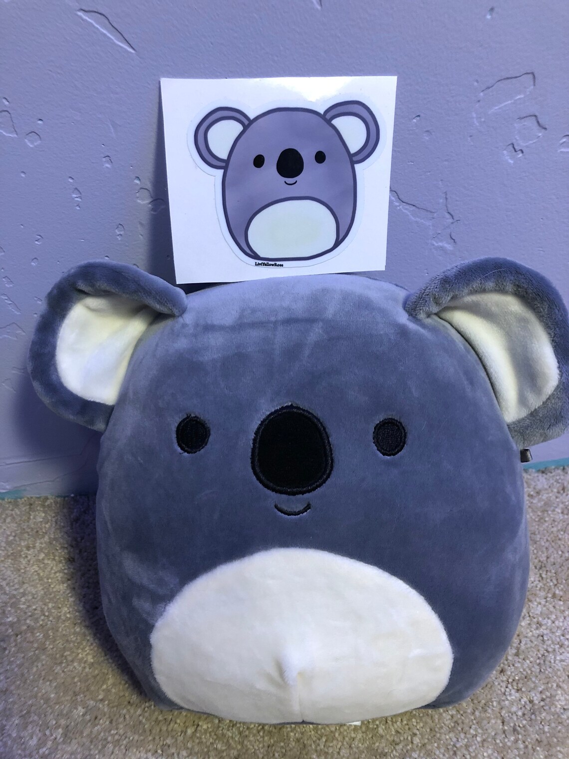 Kirk the Koala Squishmallow Glossy Weatherproof Sticker/Decal - Etsy Italia