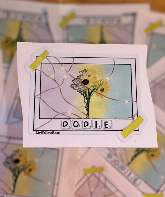 Dodie Inspired Glossy Weatherproof Sticker/decal - Etsy