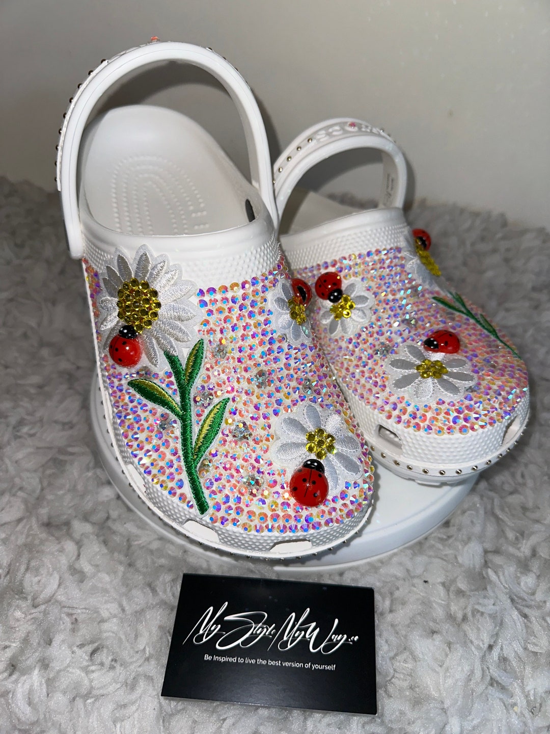Custom Bling Designs for Women's Clogs | Bedazzled Crocs | Birthday ...