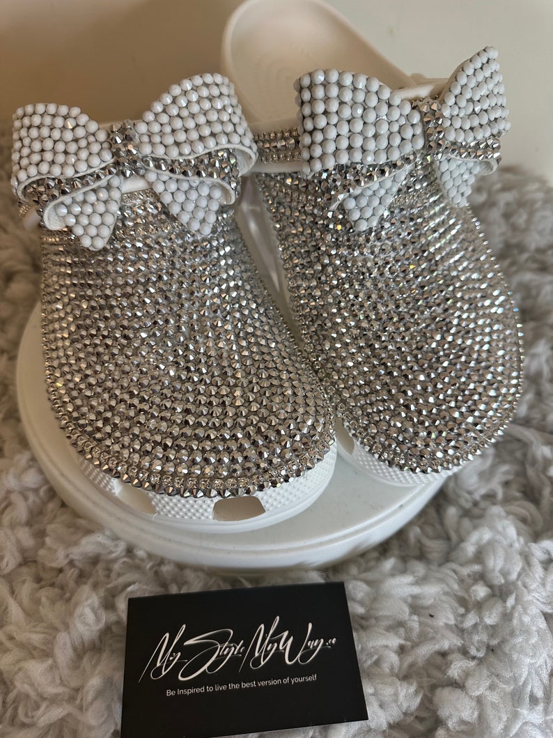 My Handmade Rhinestone Custom Clogs for My Style | Birthday Gifts for ...