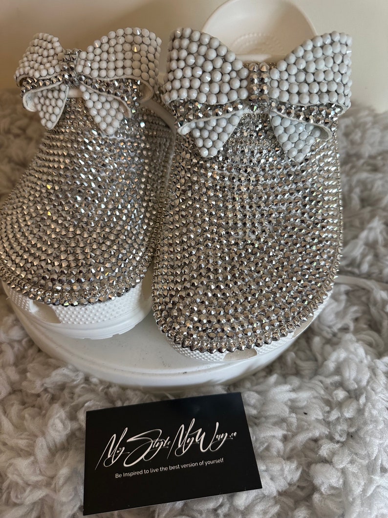 My Handmade Rhinestone Custom Clogs for My Style | Birthday Gifts for ...