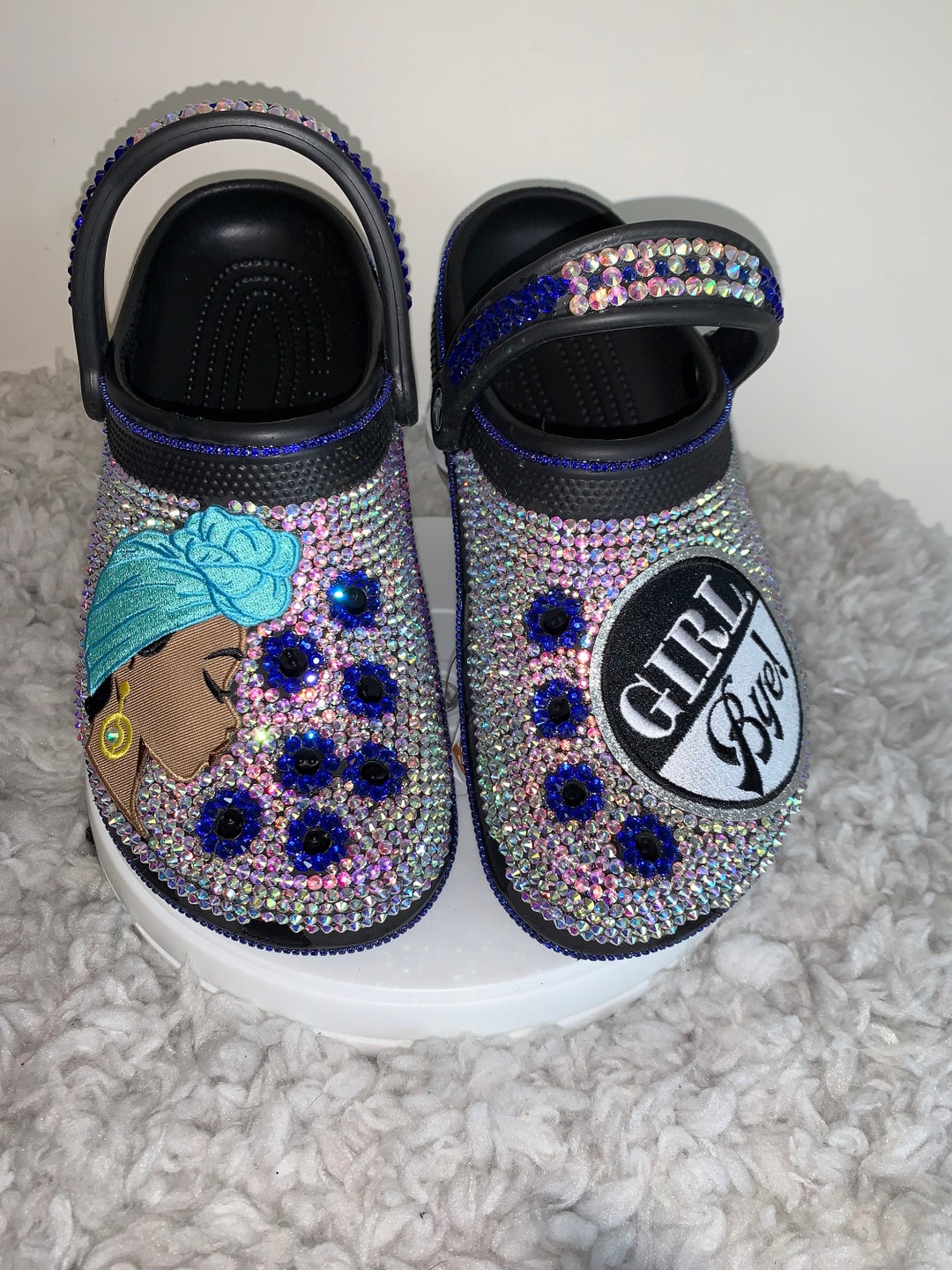 Custom Bling Designs for Women's Shoes | Women's Clogs| Customcrocs ...
