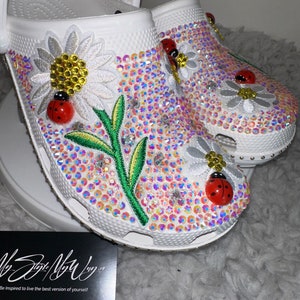Custom Bling Designs for Women's Clogs | Bedazzled Crocs | Birthday ...