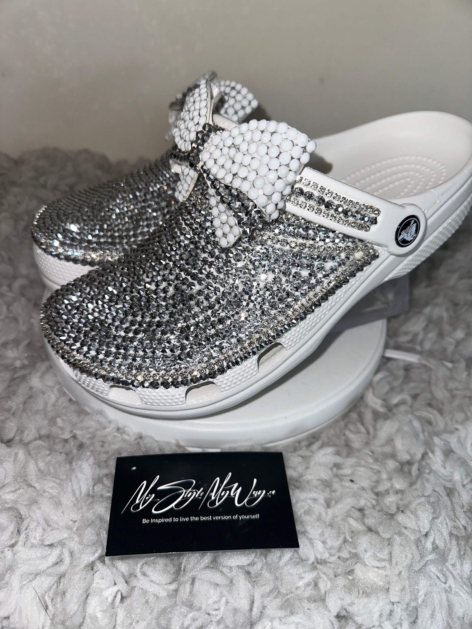 My Handmade Rhinestone Custom Clogs for My Style | Birthday Gifts for ...