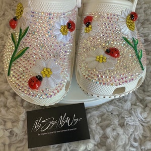 Custom Bling Designs for Women's Clogs | Bedazzled Crocs | Birthday ...