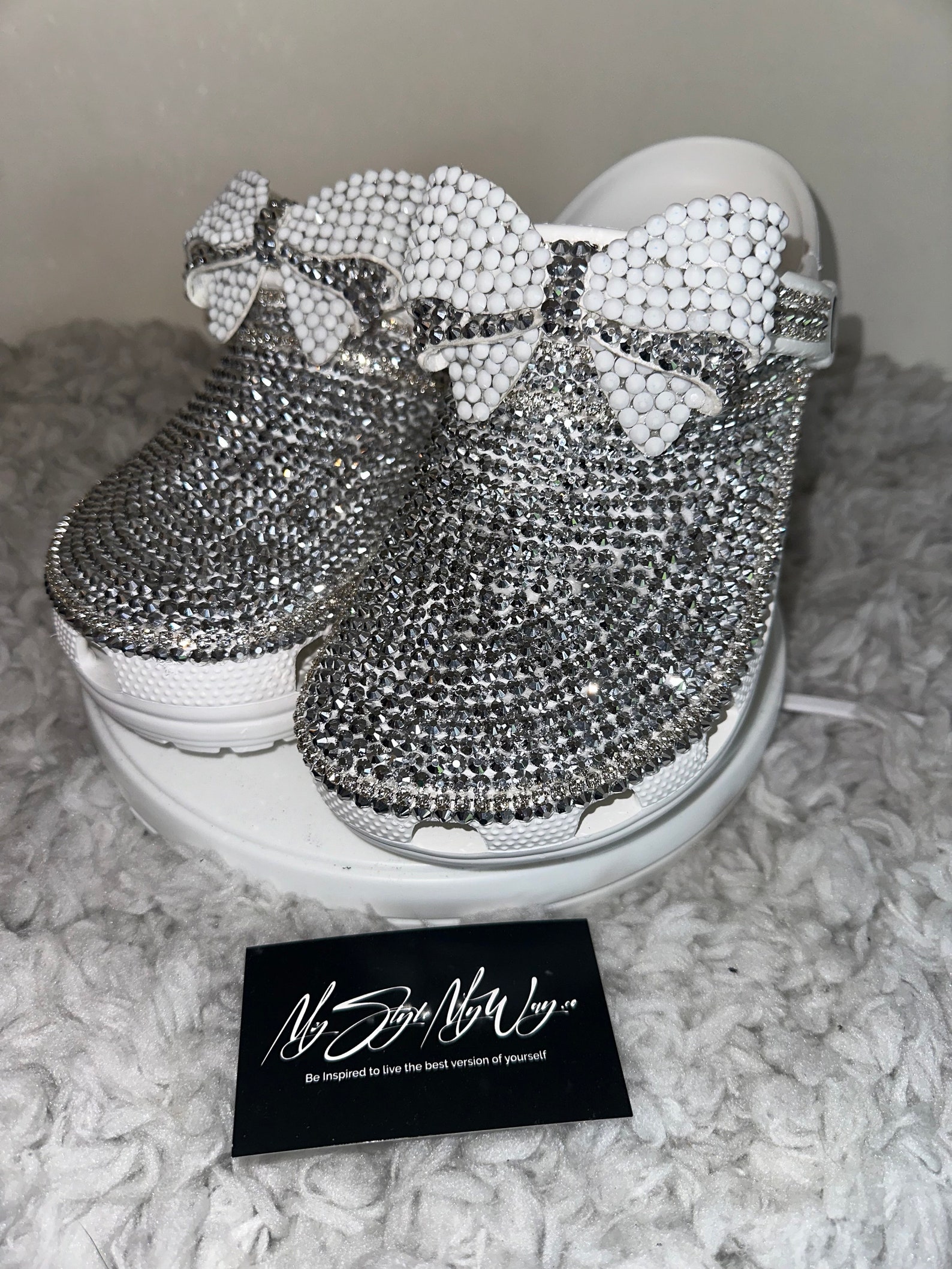 My Handmade Rhinestone Custom Clogs for My Style | Birthday Gifts for ...